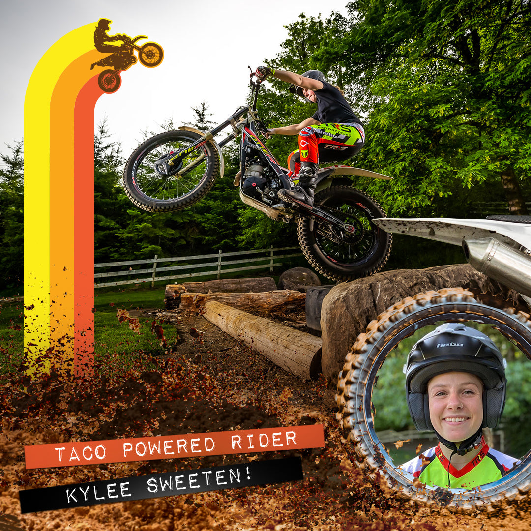 Taco Powered Rider: Kylee Sweeten! – Taco Moto Co.