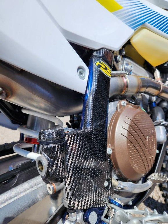 P3 CARBON FIBER FRAME GUARDS | 2024 HUSQVARNA 125-501 – Taco Moto Co.
