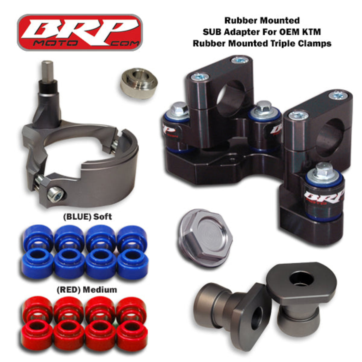 BRP RUBBER UNDERMOUNT KIT FOR SCOTT'S STABILIZER | 2024 KTM/HQV – Taco ...