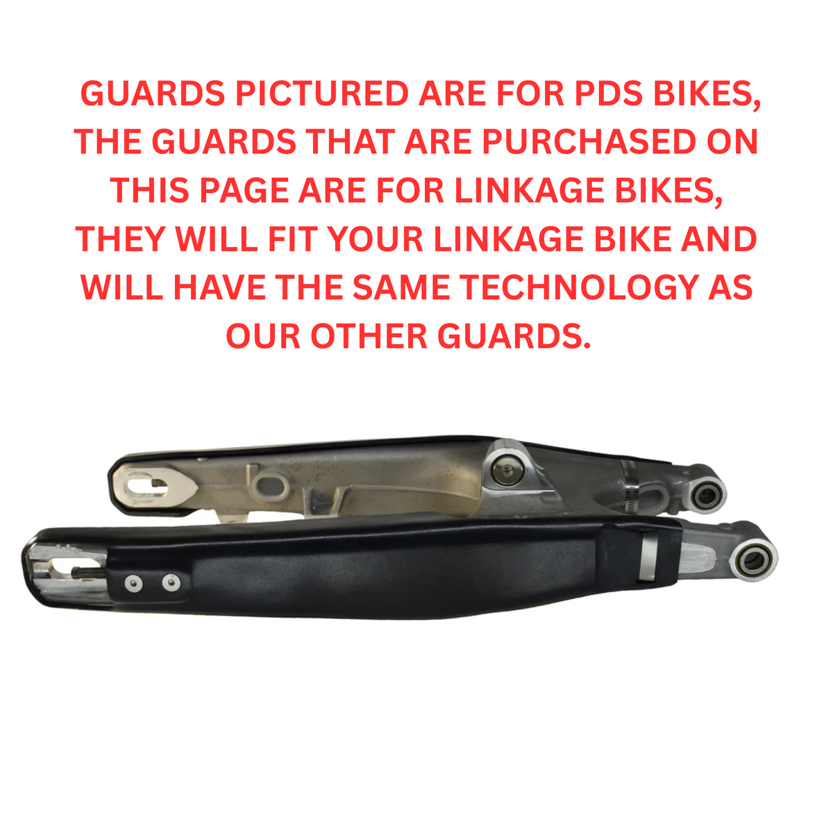 CROSSLINKED COMPONENTS SWINGARM GUARDS - KL (HUSQVARNA, KTM WITH LINKA ...