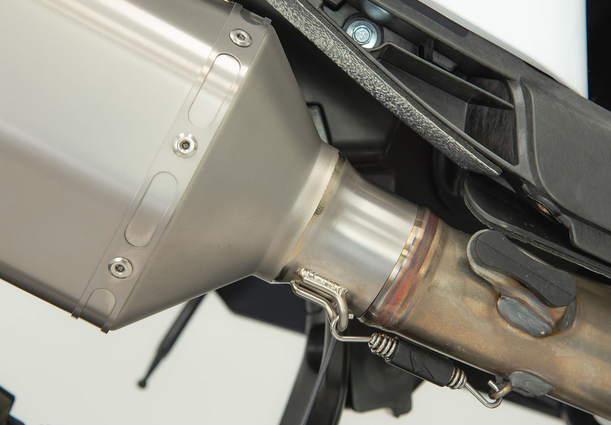 GRAVES MOTORSPORTS TITANIUM SLIP-ON W/ CARBON END CAP | 2024-25 KTM/HQ ...