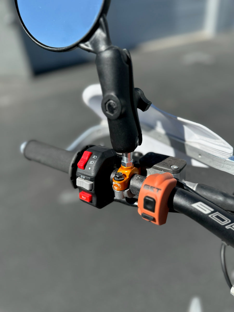 MASTER CYLINDER CLAMP - MIRROR PERCH by TACO MOTO CO. – Taco Moto Co.