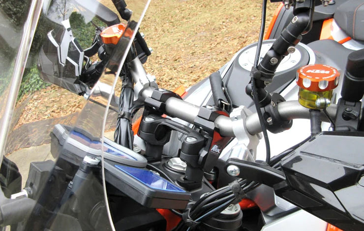 ROX 1 3/4" PIVOTING HANDLEBAR RISER FOR 11/8" HANDLEBAR – Taco Moto Co.