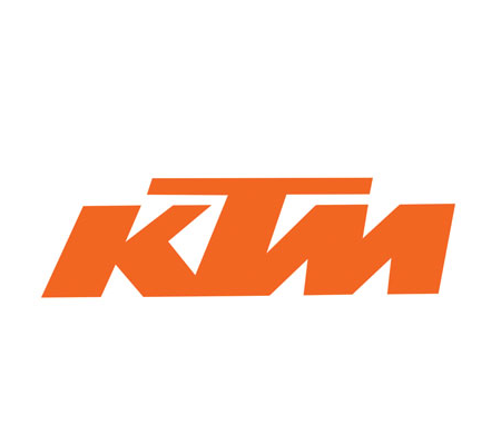 KTM ORANGE DIE-CUT DECAL – Taco Moto Co.